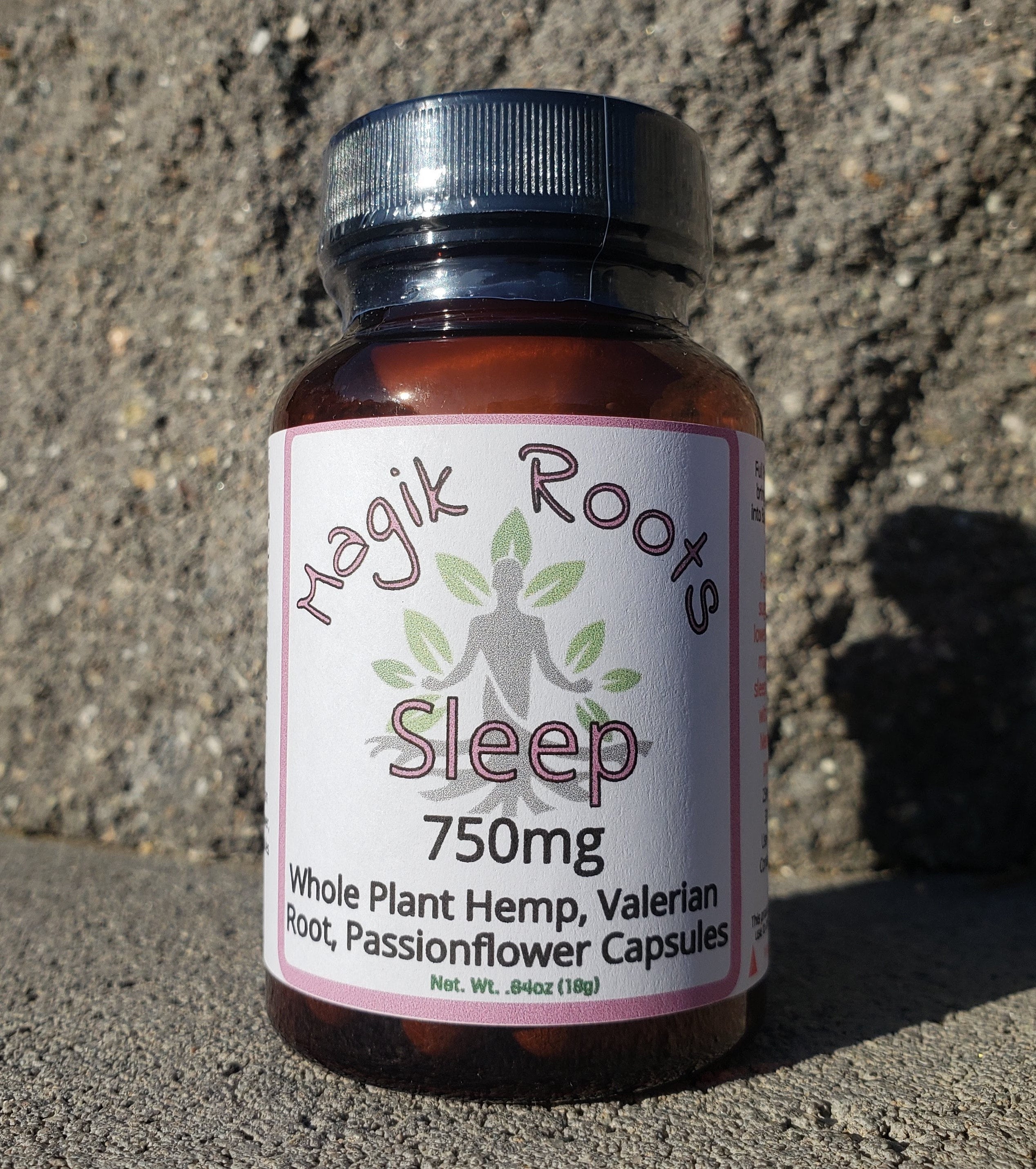 Sleep - Traditional Hemp CBD Blended Vegan Capsules | MELANA WELLNESS LLC